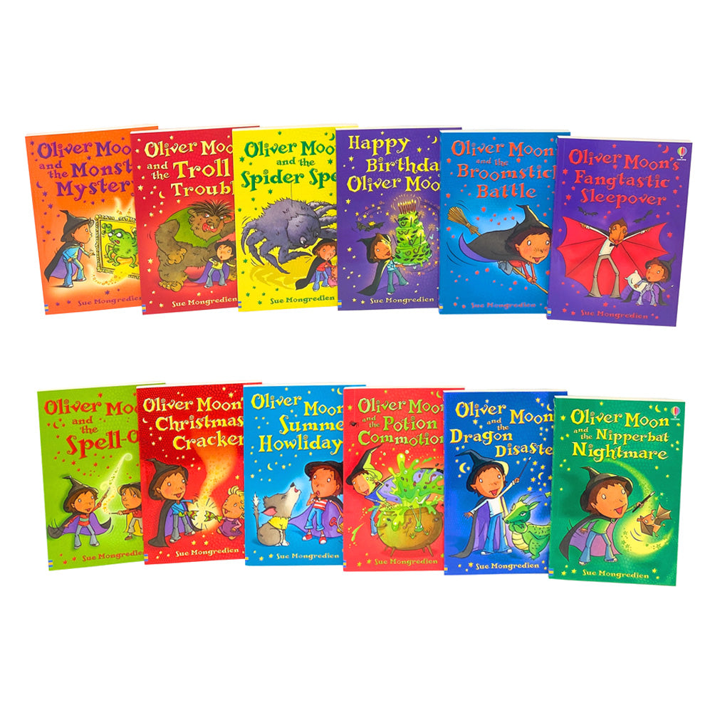 Oliver Moon Junior Wizard Series Collection 12 Books Set by Sue Mongre ...