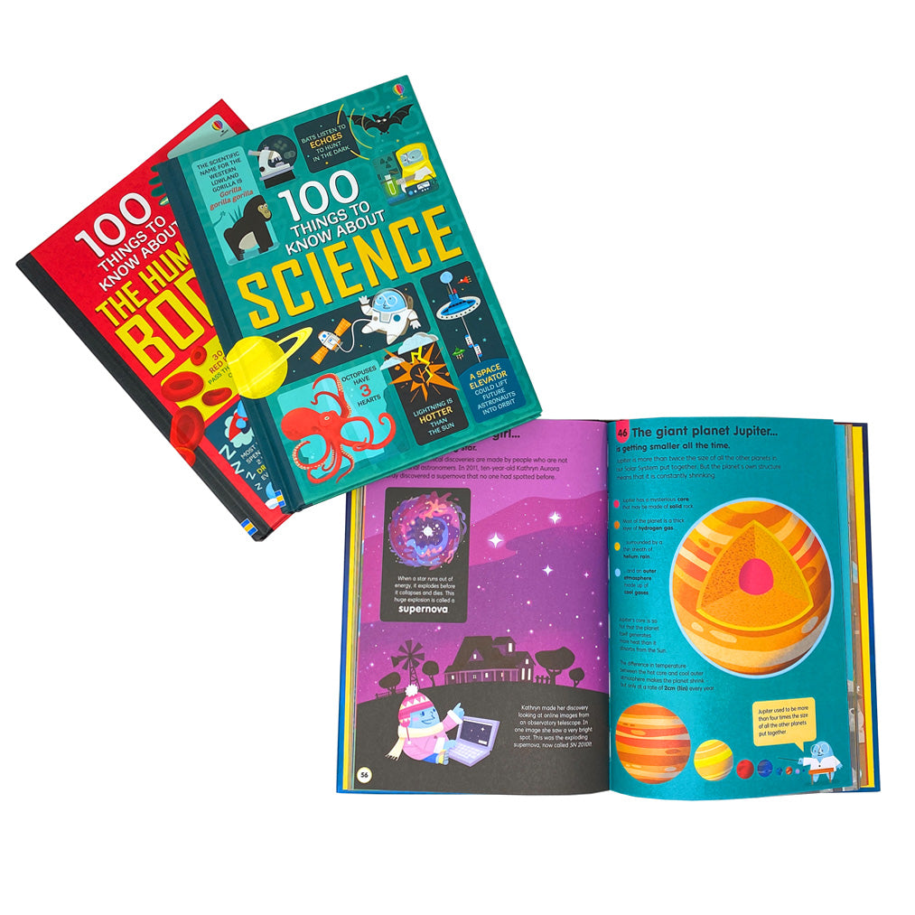 100 Things to Know About Science and Space - 3 Book Collection for Kids ...