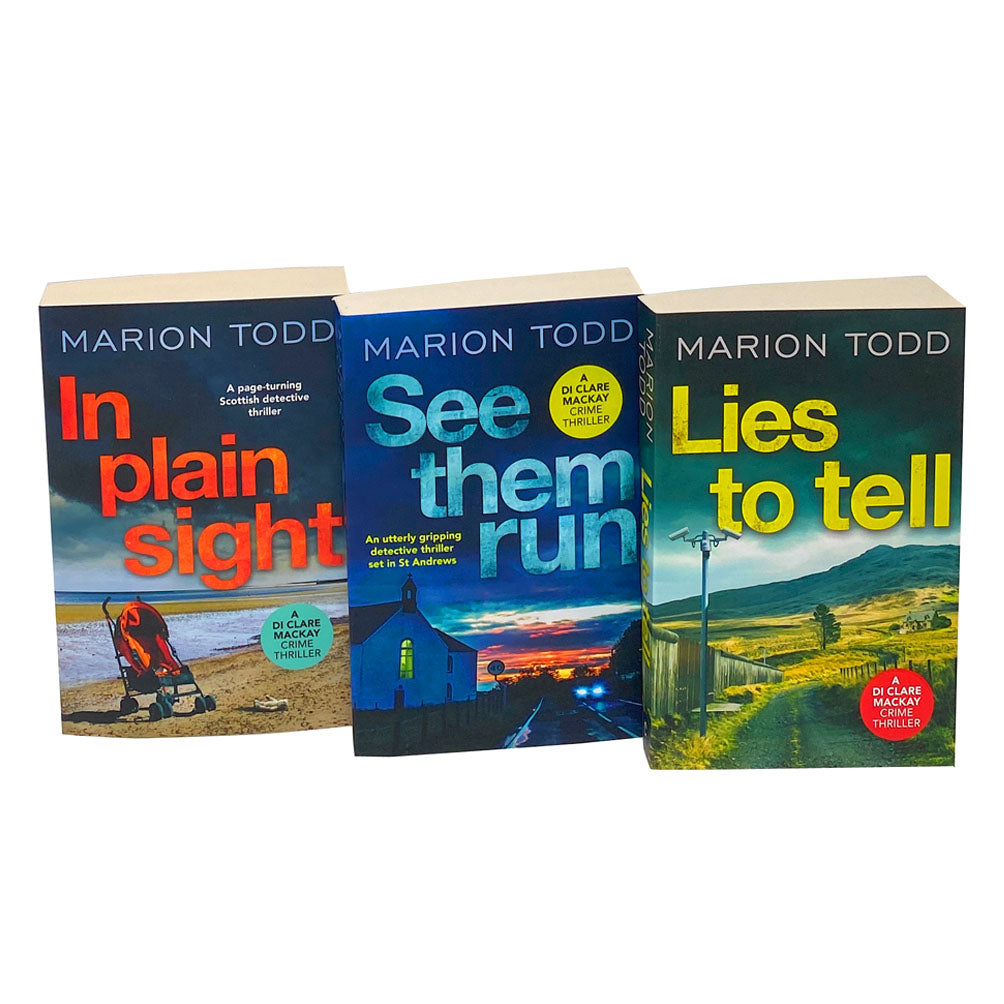 Detective Clare Mackay Series 3 Books Collection Set By Marion Todd ...