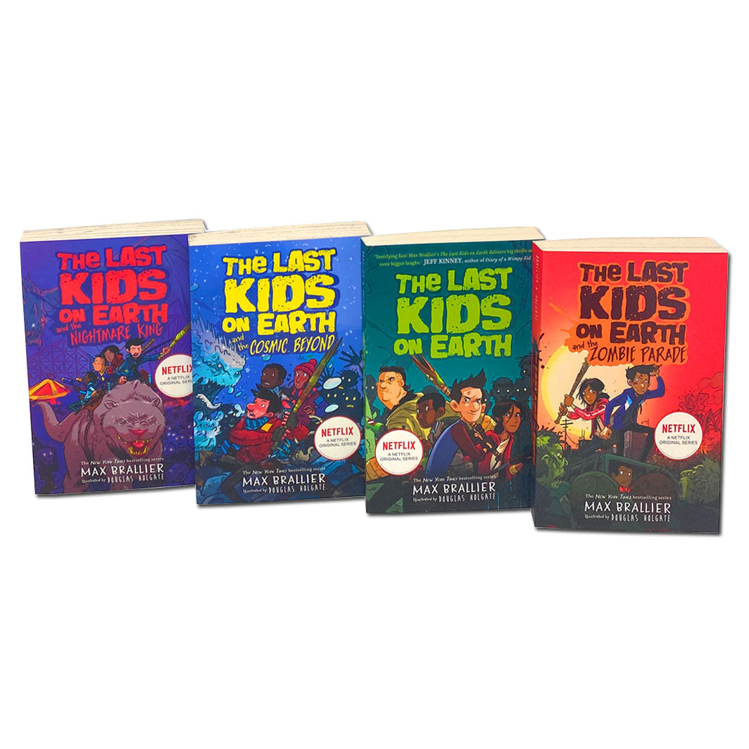 The Last Kids on Earth Collection 4 Books Set By Max Brallier Netflix ...
