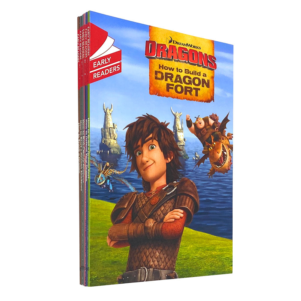 How to Train your Dragon DreamWorks Readers Series 6 Books Collection ...