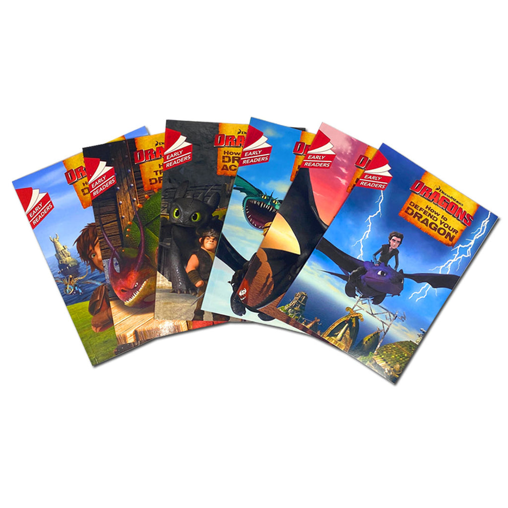 How to Train your Dragon DreamWorks Readers Series 6 Books Collection ...
