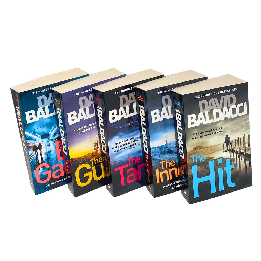 Will Robie Series - 5 Books Collection by David Baldacci in Paperback ...
