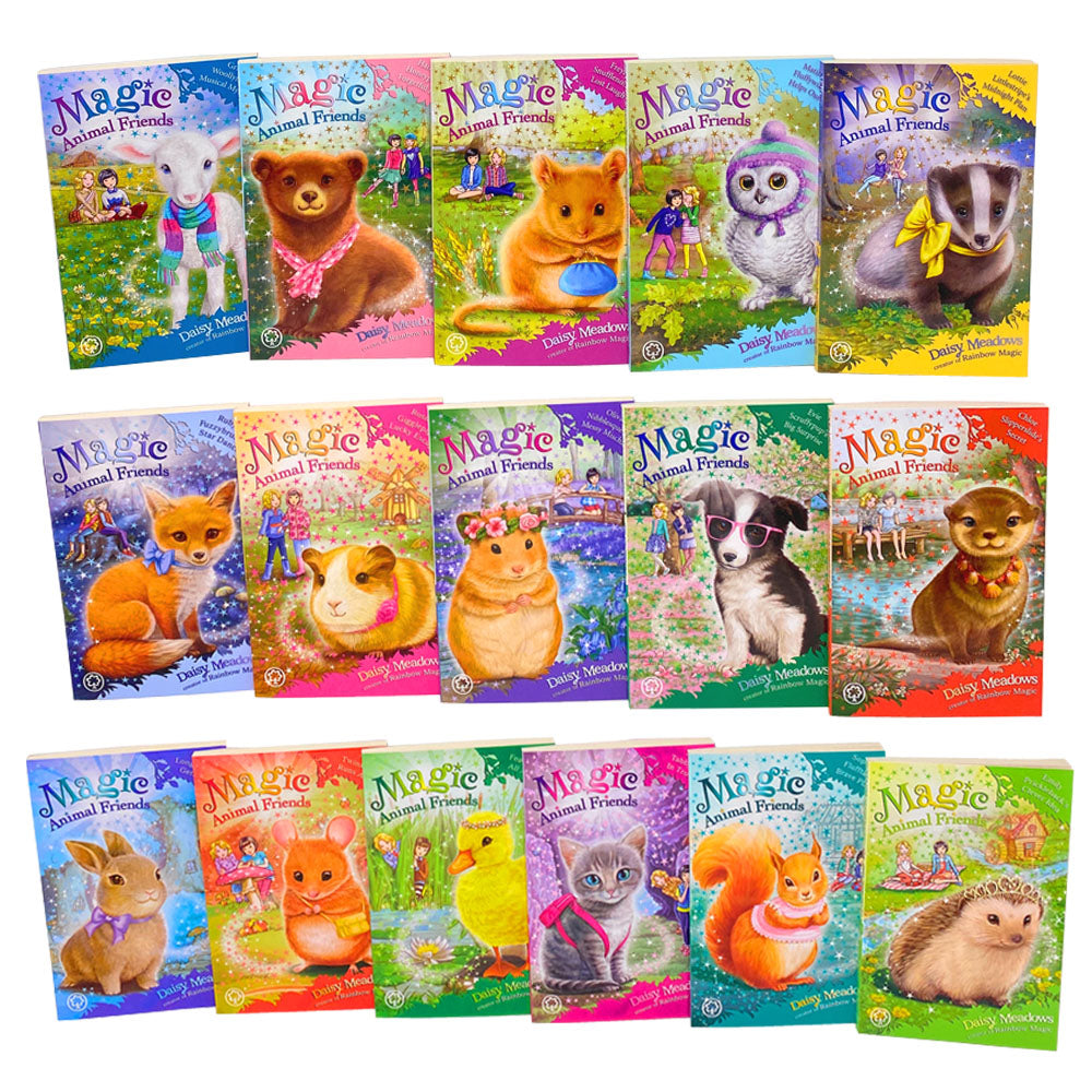 Magic Animal Friends Series Collection Daisy Meadow 16 Books Set Pack ...