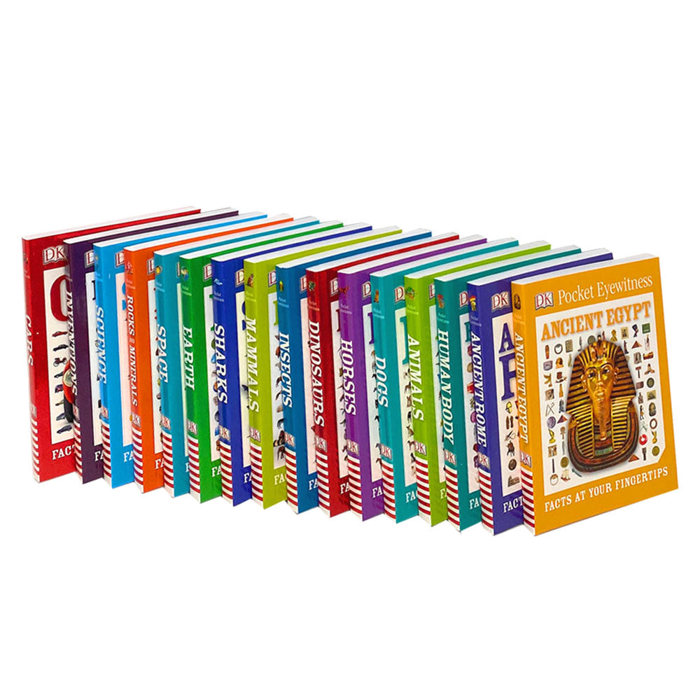 DK Tower of Knowledge 16 Mini Fact Filled Encyclopedias Collection Set ...