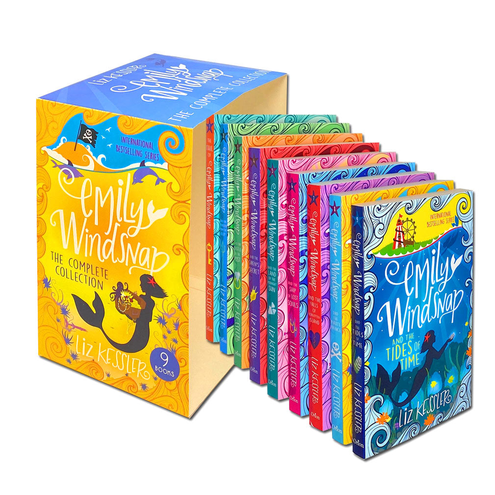 Emily Windsnap Series The Complete Collection 9 Books Set By Liz Kessl ...