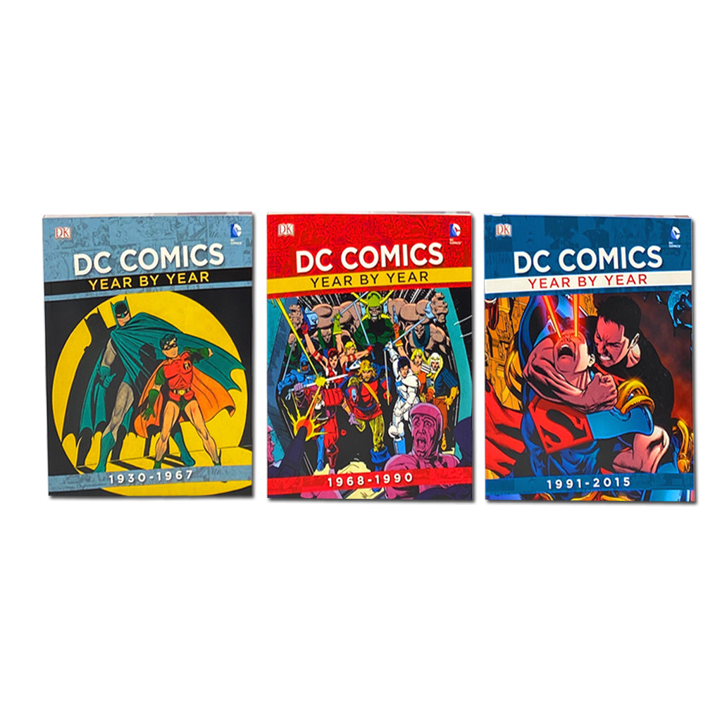 DK The Ultimate DC Comics Super Hero 3 Books Set Collection – Lowplex Books