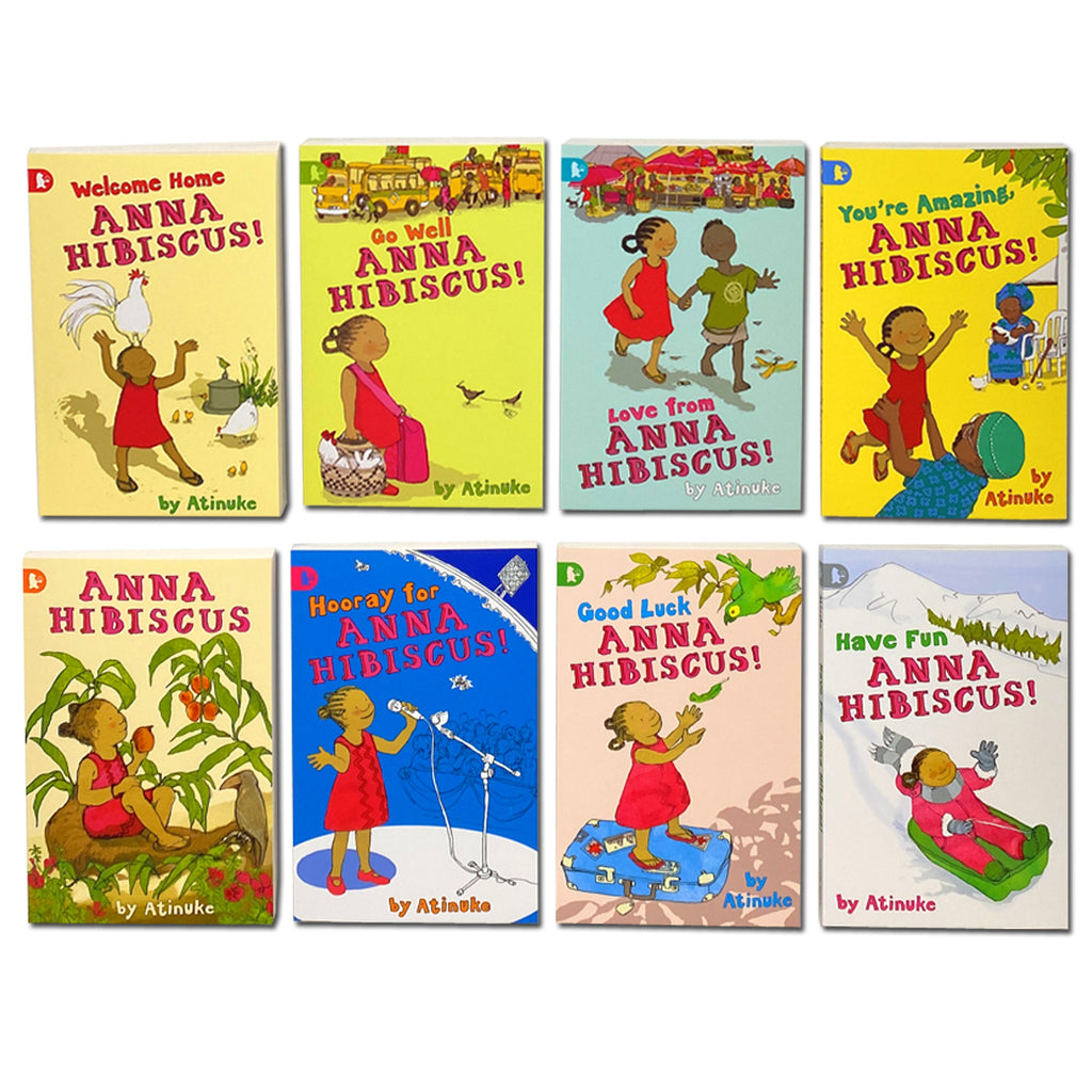 Anna Hibiscus Series 8 Books Collection Set by Atinuke Children Books ...