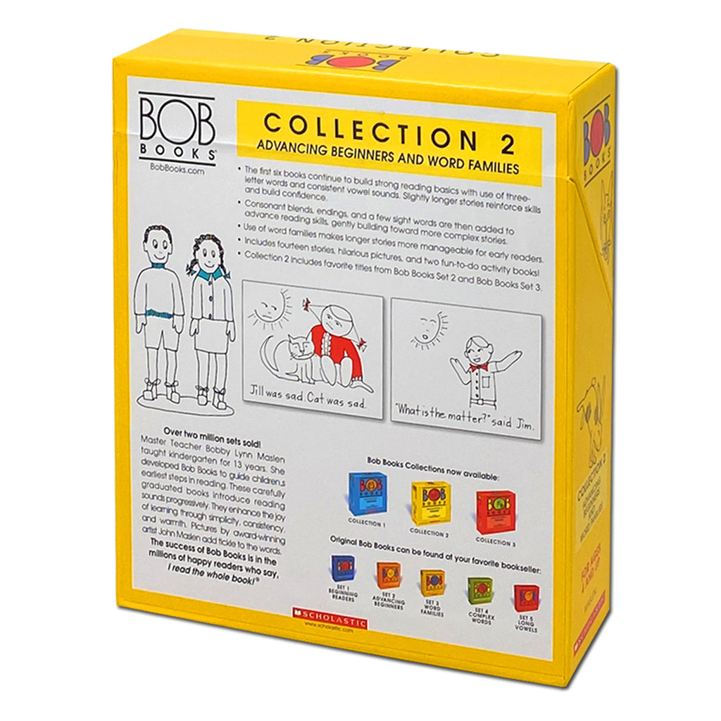 Bob Books Collection 2 Advancing Beginners and Word Families Set by Bo ...