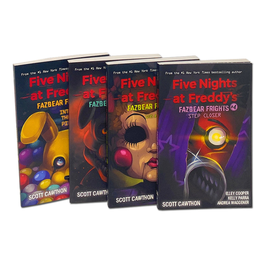 Five Nights at Freddys 4 Books Boxed Set by Fazbear Frights – Lowplex Books