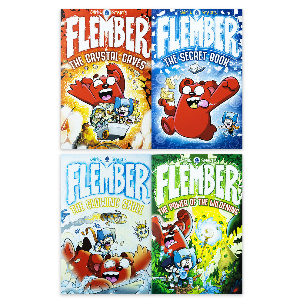 Flember Series: 4 Books by Jamie Smart - Adventure for Kids (8 ...
