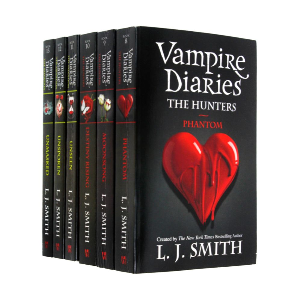 Vampire Diaries Collection 6 Books Set (vol 8 to 13) by L. J. Smith (T ...