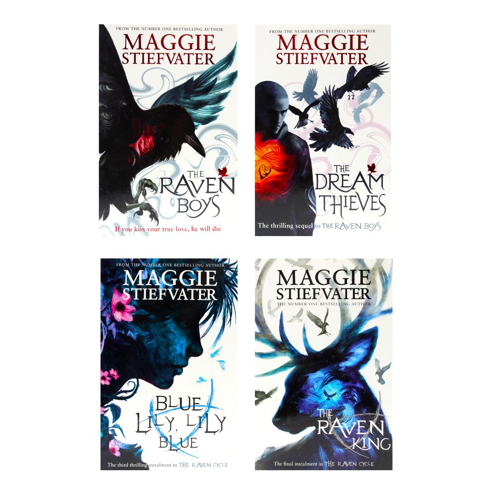 Maggie Stiefvater The Raven Cycle Series Collection 4 Books Set The Ra ...