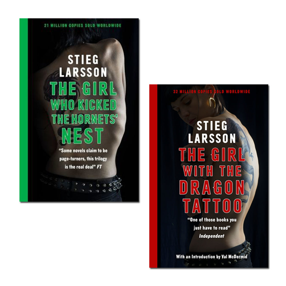 Millennium Series Stieg Larsson 2 Books Set Collection – Lowplex Books