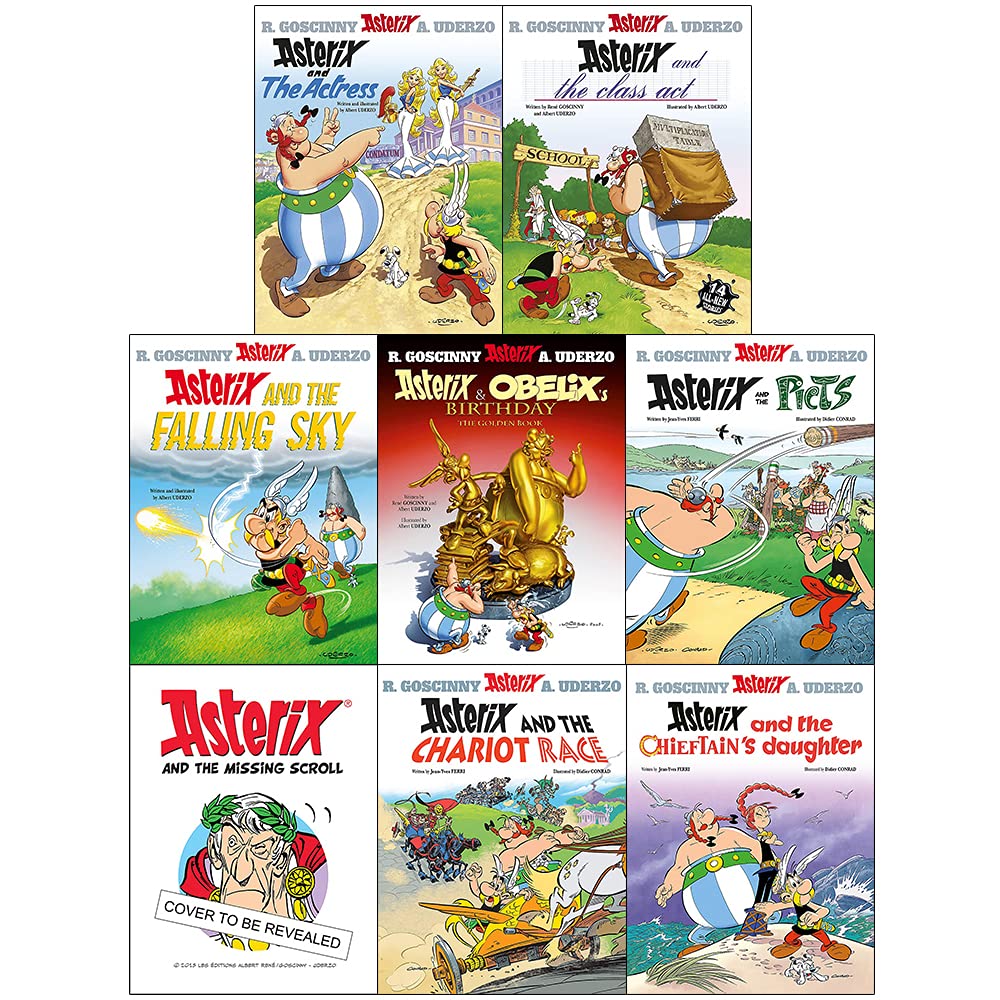 Asterix the Gaul Series 7 Collection 8 Books Set (31-38) – Lowplex Books