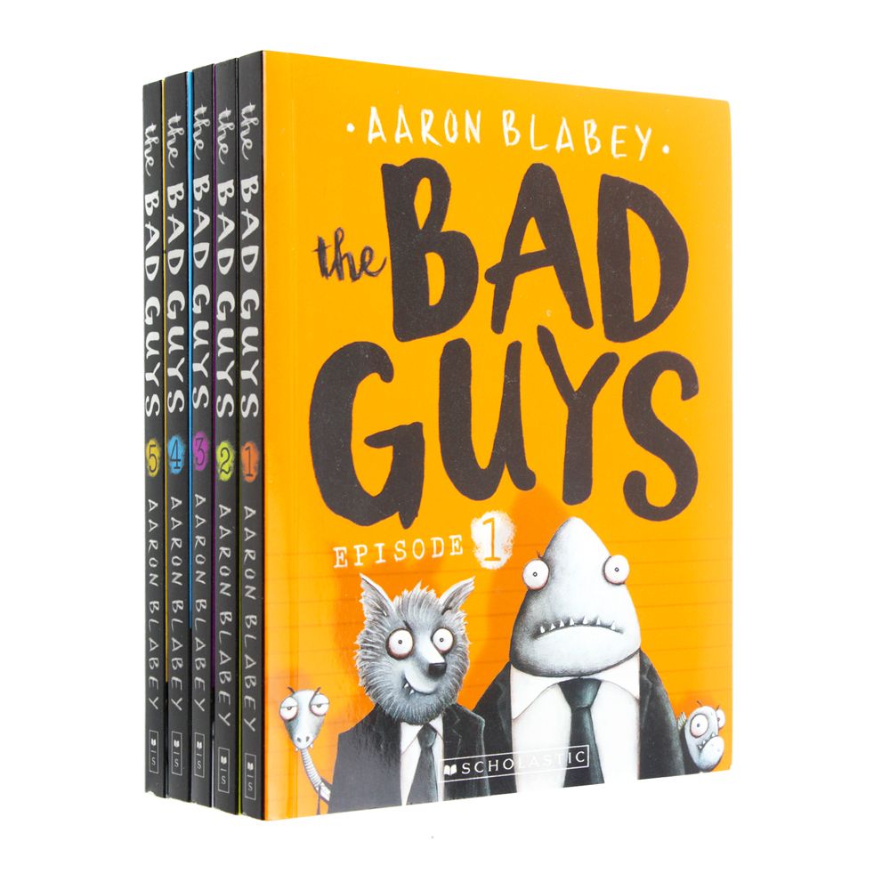 The Bad Guys Episodes 1-5 Collection 5 Books Set by Aaron Blabey - Age ...