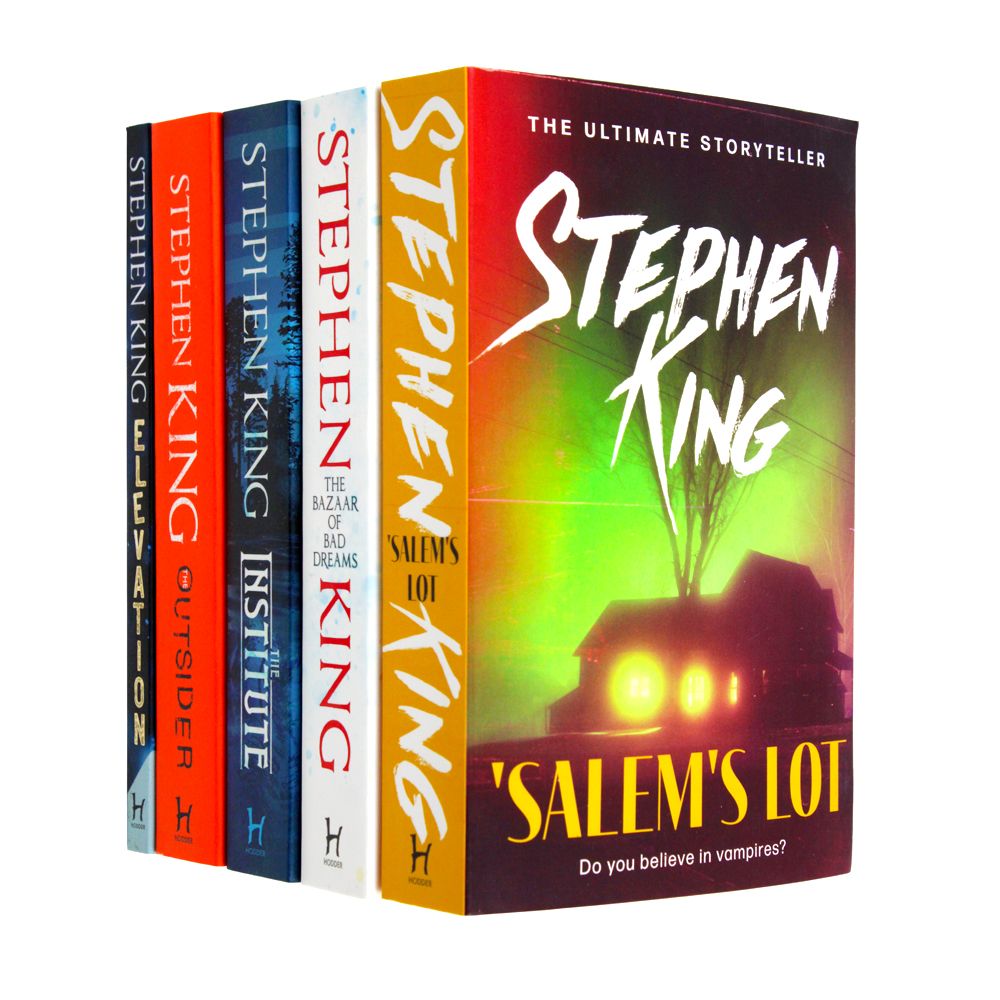 Stephen King 5 Books Collection Set (The Institute, The Outsider, Elev ...