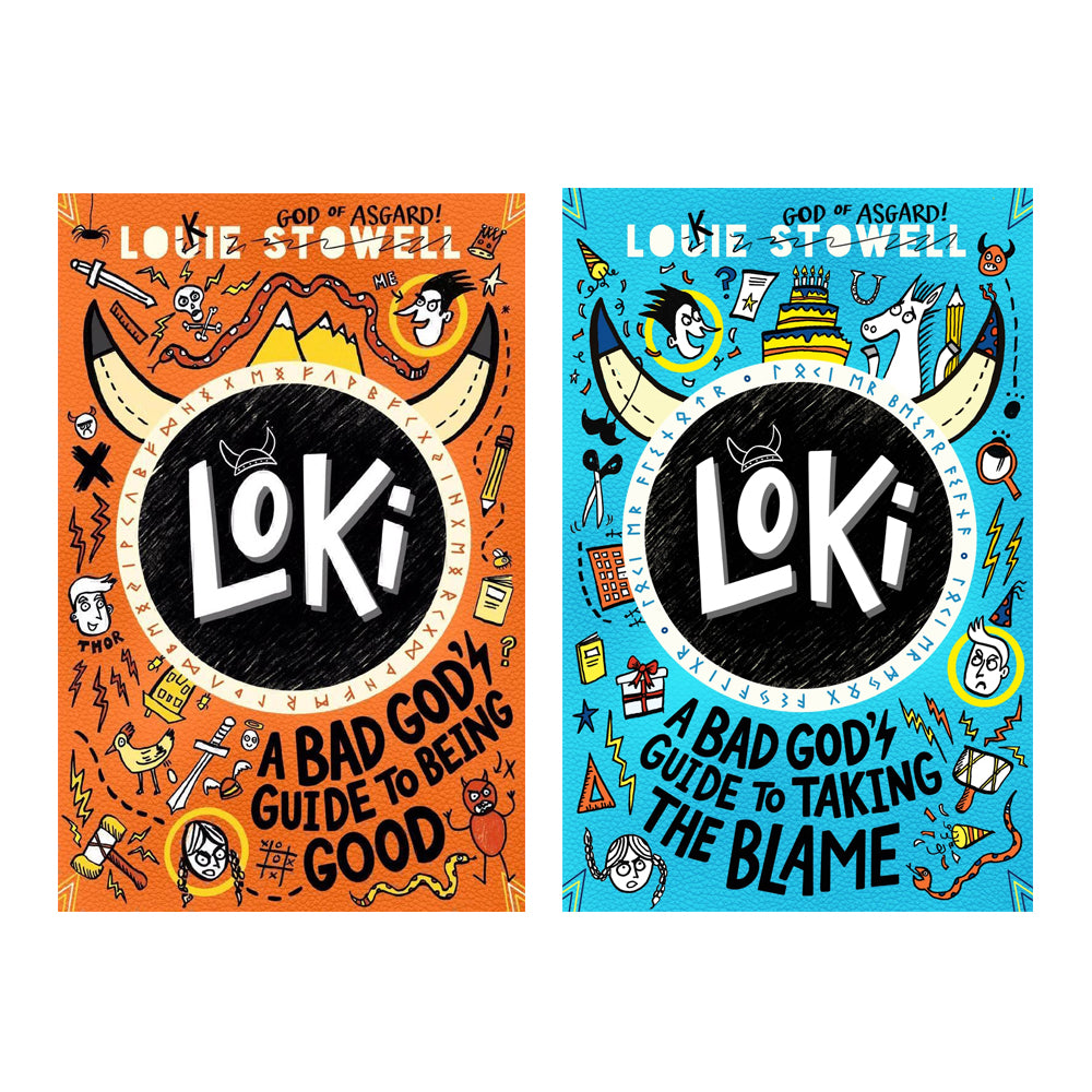 Loki A Bad God's Guide Series Collection 2 Book Set – Lowplex Books