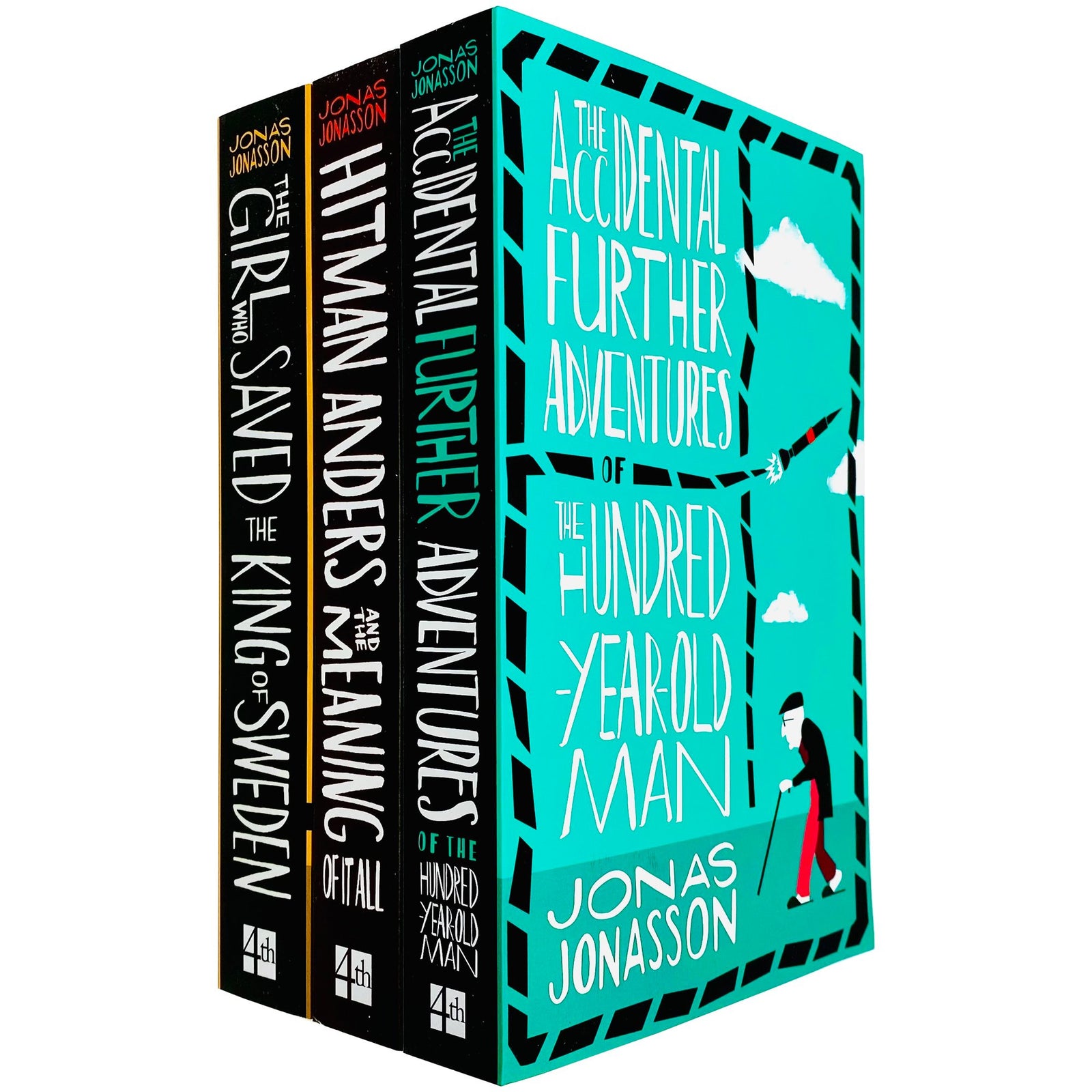 Jonas Jonasson 3 Book Collection Set. (Accidental Further Adventures o ...
