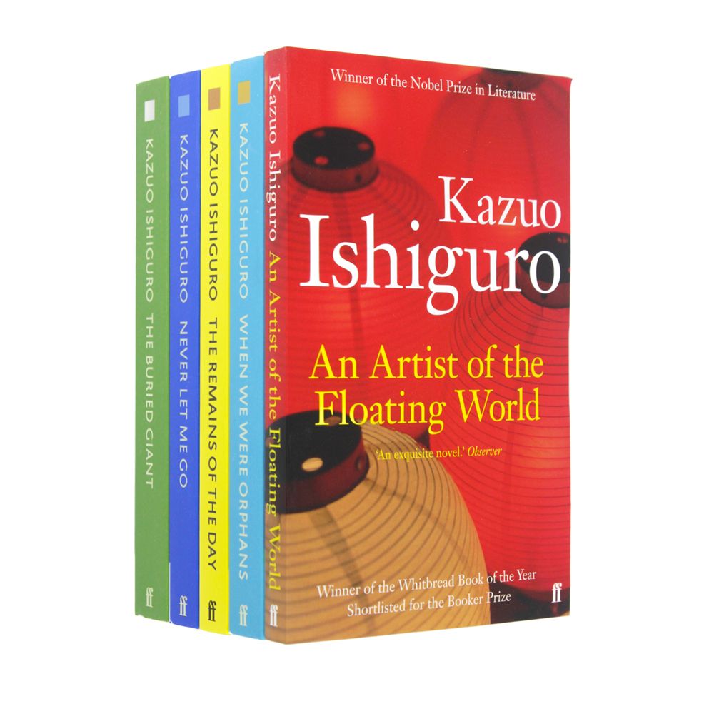 Kazuo Ishiguro Collection 5 Books Collection Set (An Artist of the Flo ...