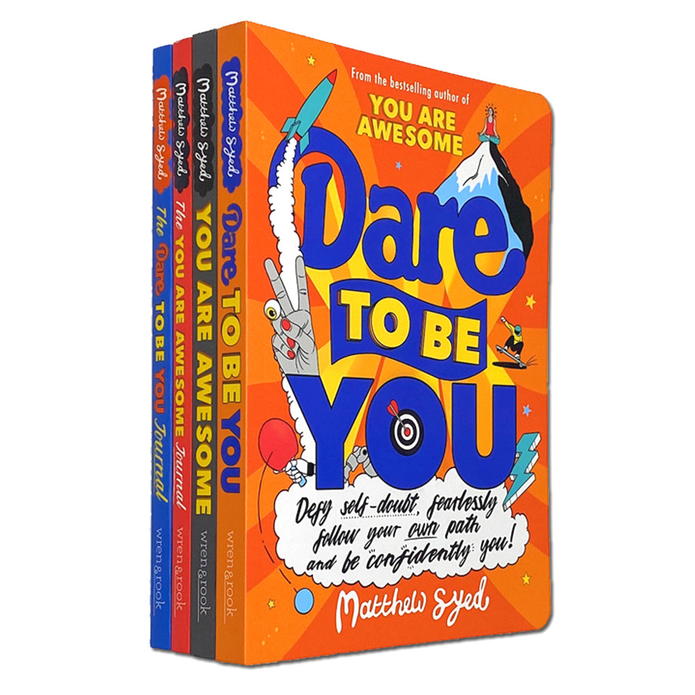Matthew Syed 4 Books Set Collection Dare to Be You, You Are Awesome, T ...