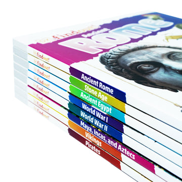 DK Findout Incredible History 8 books box set – Lowplex Books