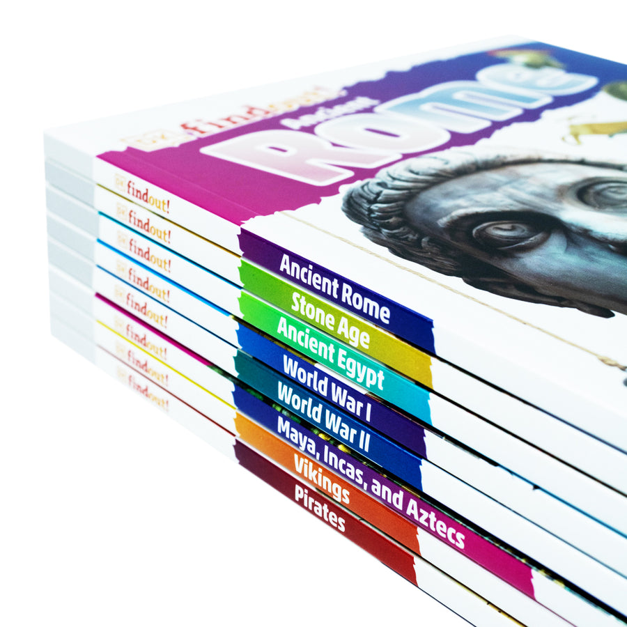 DK Findout Incredible History 8 books box set – Lowplex Books