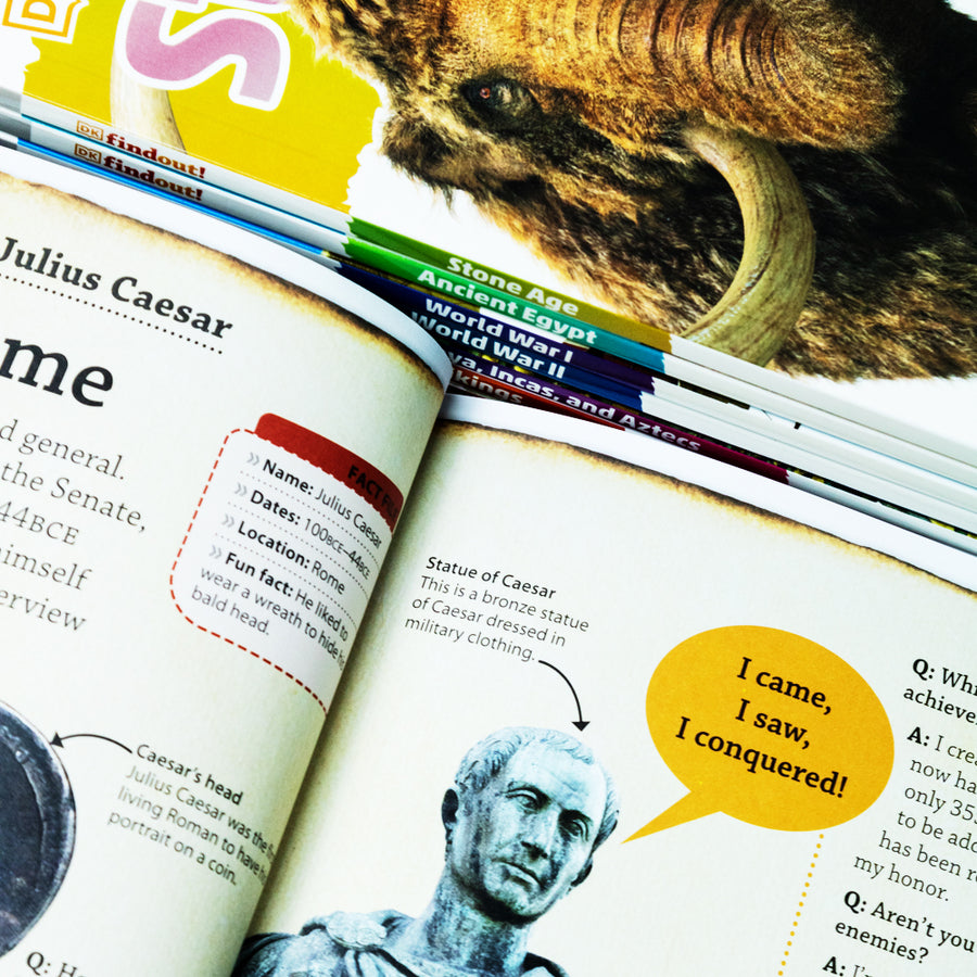 DK Findout Incredible History 8 books box set – Lowplex Books