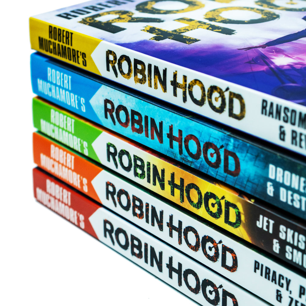 Robert Muchamore Robin Hood Series 5 Books Collection Set – Lowplex Books