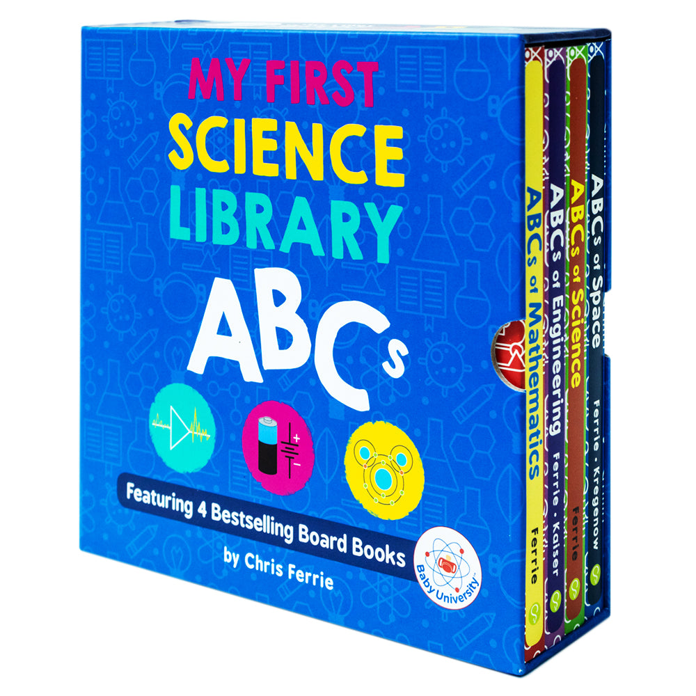 My First Science Library ABCs 4 Board Book Set By Chris Ferrie ( (Spac ...