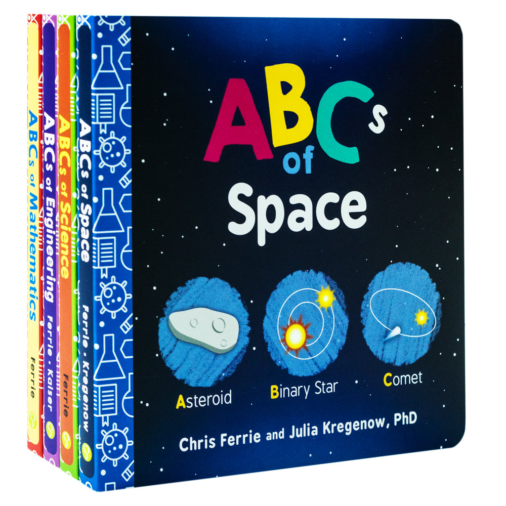 My First Science Library ABCs 4 Board Book Set By Chris Ferrie ( (Spac ...