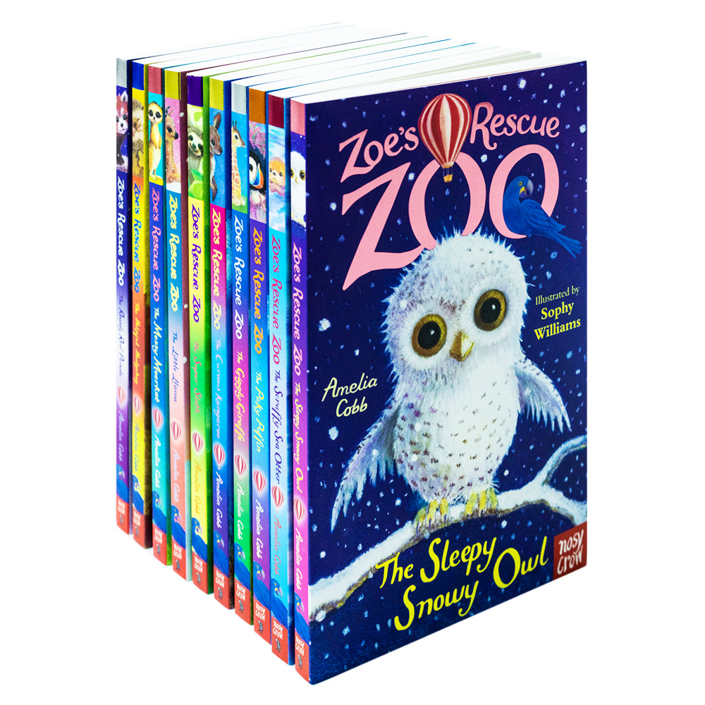 Zoe's Rescue Zoo Series 10 Books: Fun Animal Adventures for Kids ...