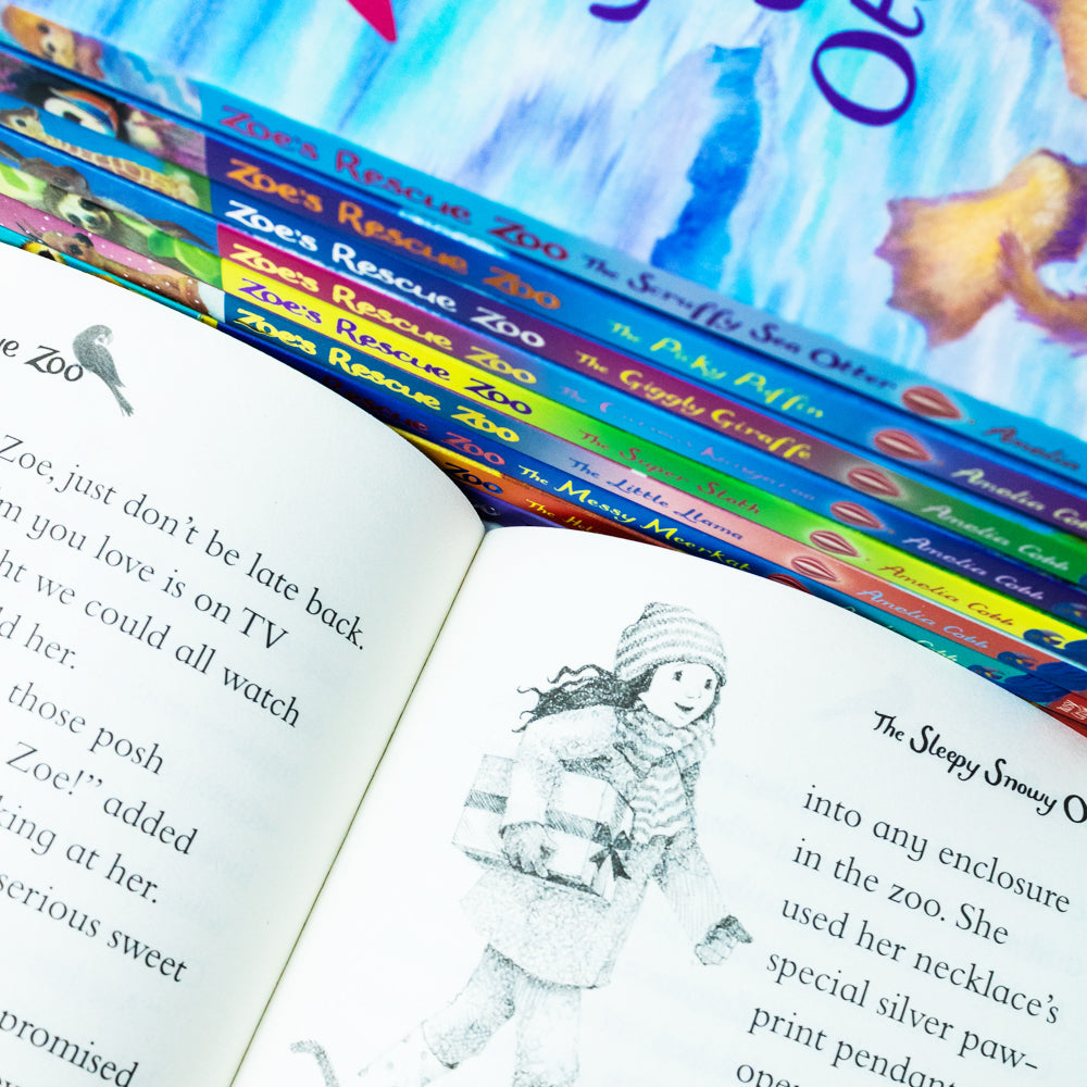 Zoe's Rescue Zoo Series 10 Books: Fun Animal Adventures for Kids ...