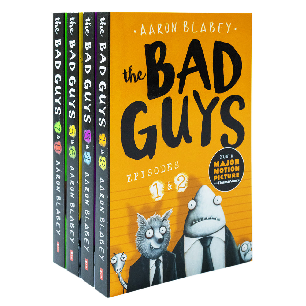 The Bad Guys Collection Set by Aaron Blabey - 4 Paperback Books for ...