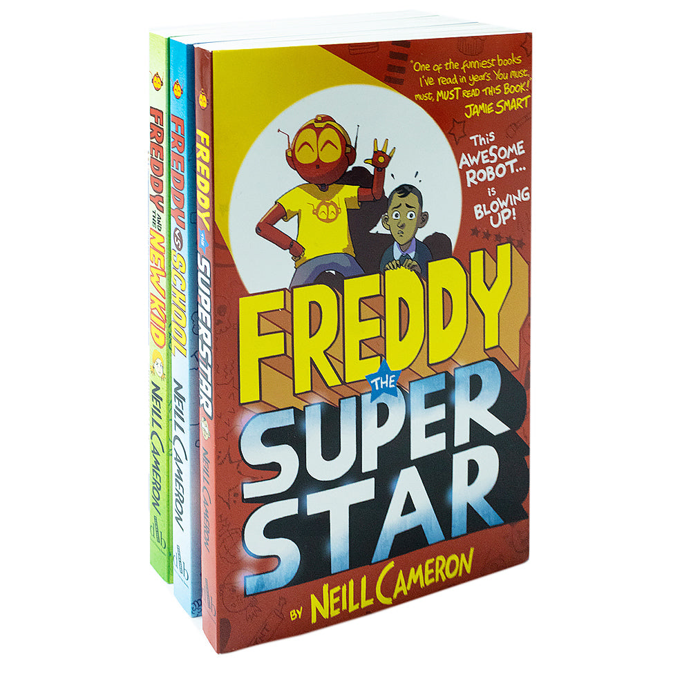 Awesome Robot Chronicles Series by Neill Cameron – Lowplex Books