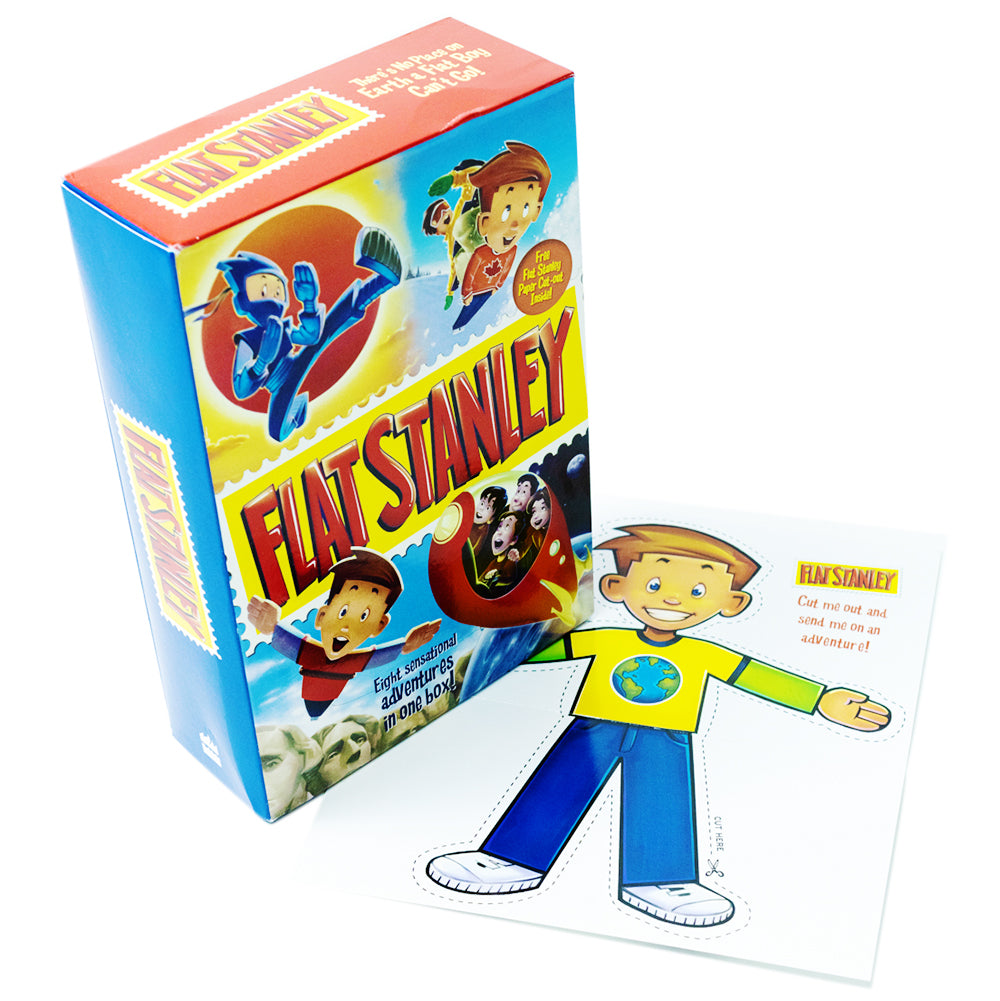 Flat Stanley Adventure Series Collection 8 Book Set – Lowplex