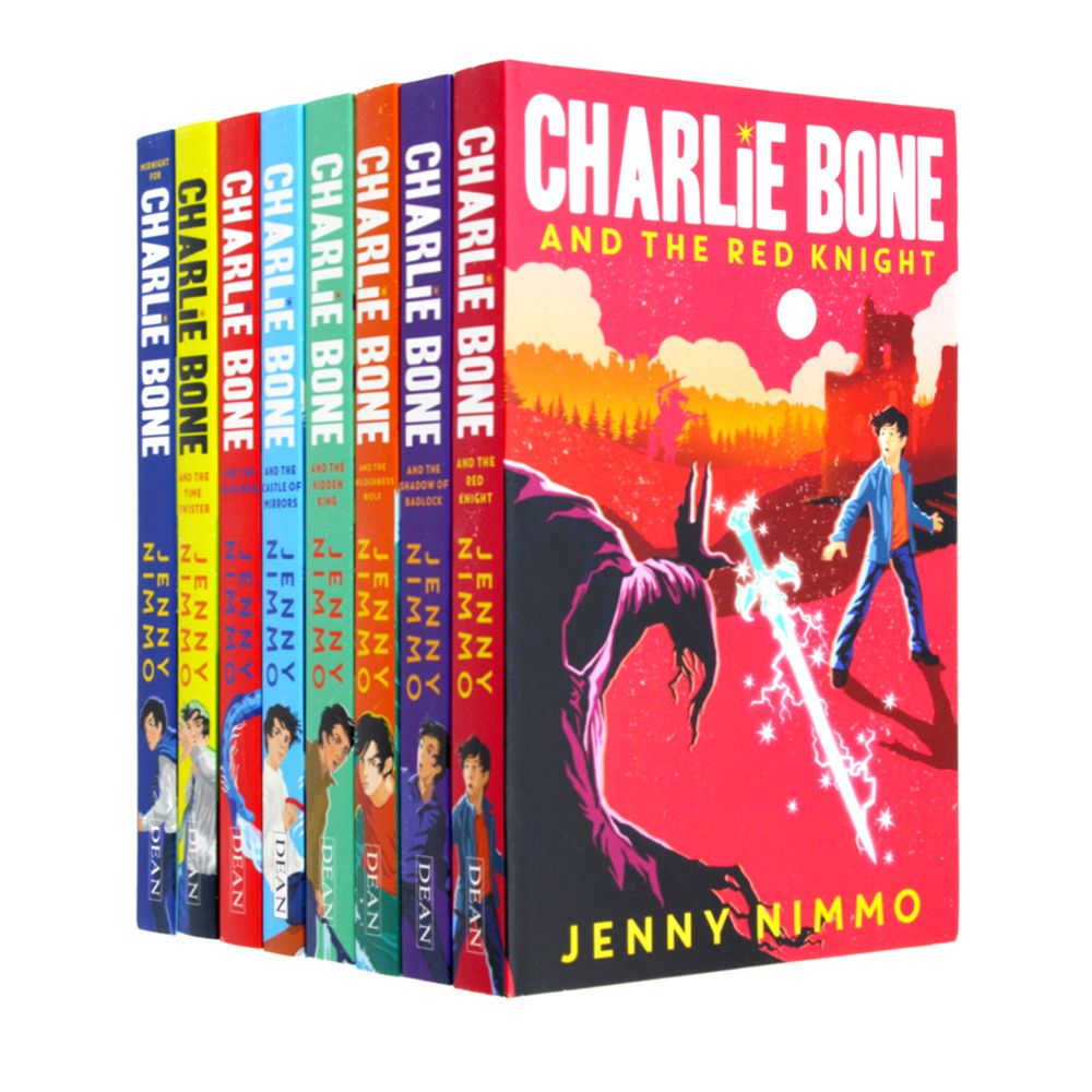Charlie Bone Series Jenny Nimmo Collection 8 Books Set, Time Twister ...