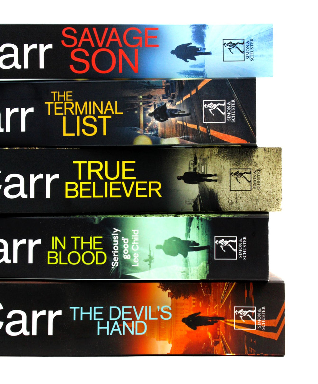 Jack Carr James Reece Series 5 Book Set Collection (In the Blood, The ...