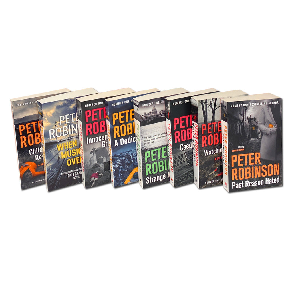 Peter Robinson 8 Book Set Collection ,Past Reason Hated Watching the D ...