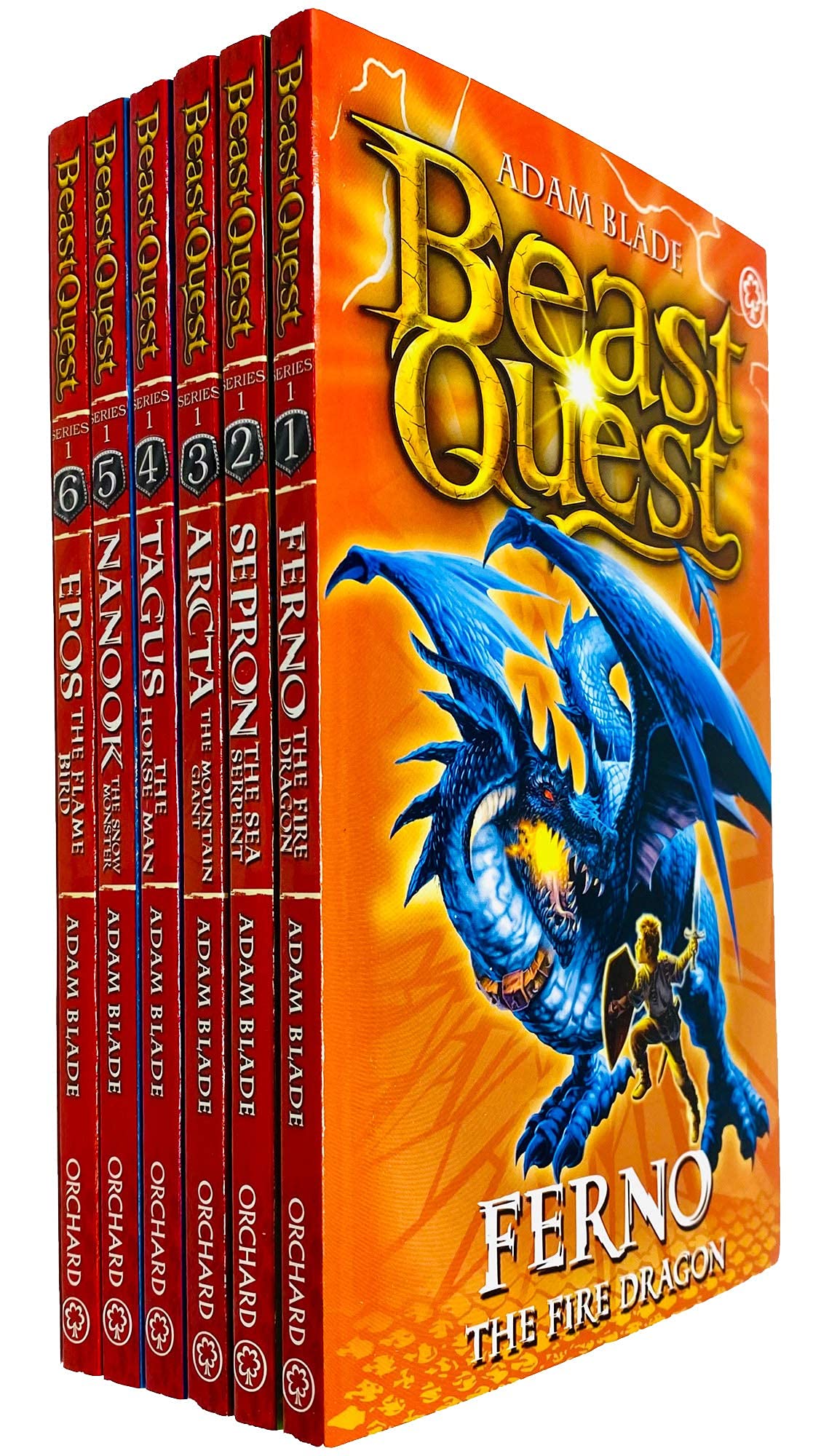 Beast Quest Series 1 Collection 6 Books Set By Adam Blade – Lowplex Books