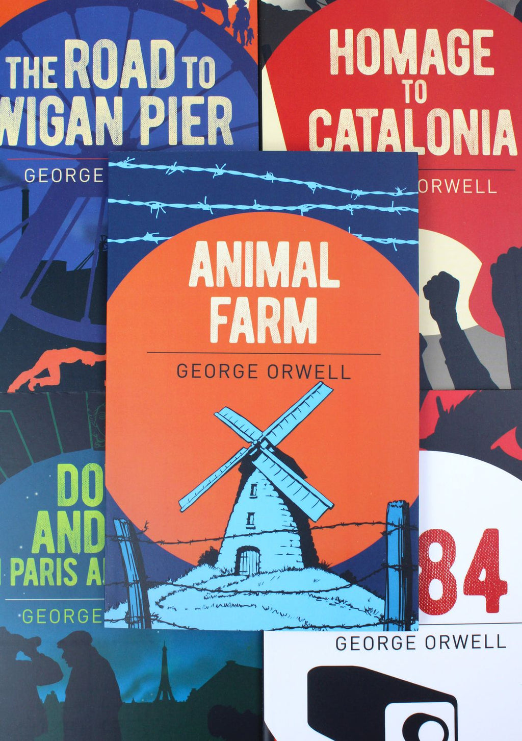 The Classic George Orwell Collection 5 Books Box Set – Lowplex Books