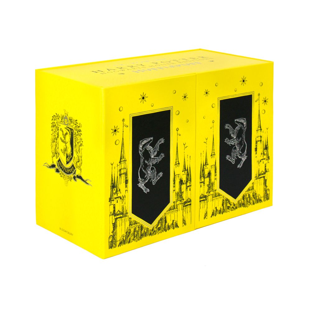 Harry Potter Hufflepuff House Editions Hardback Box Set: J.K. Rowling ...