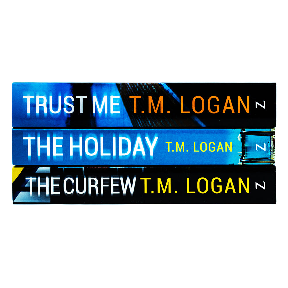 T M Logan Collection 3 Books Set (The Holiday, The Curfew, Trust Me ...