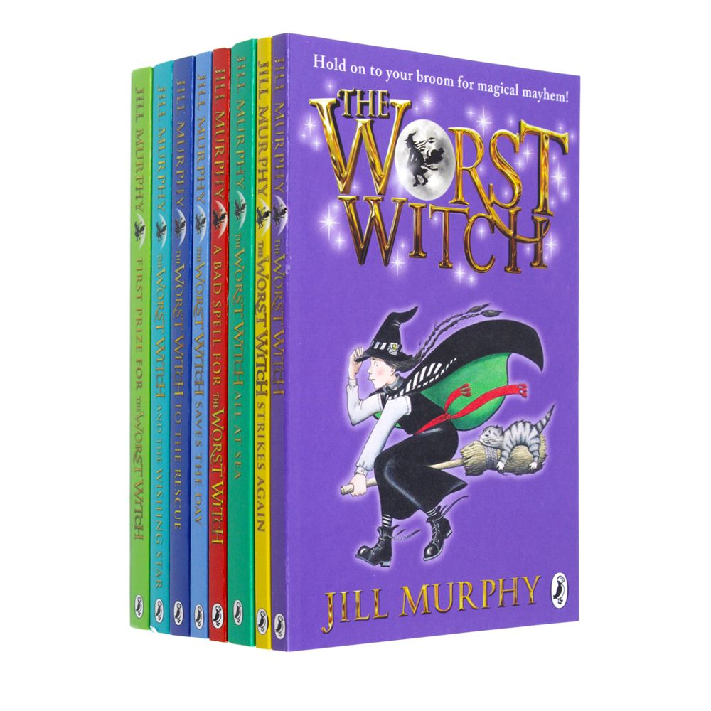 The Worst Witch Adventure Set - 8 Paperback Books for Young Readers ...