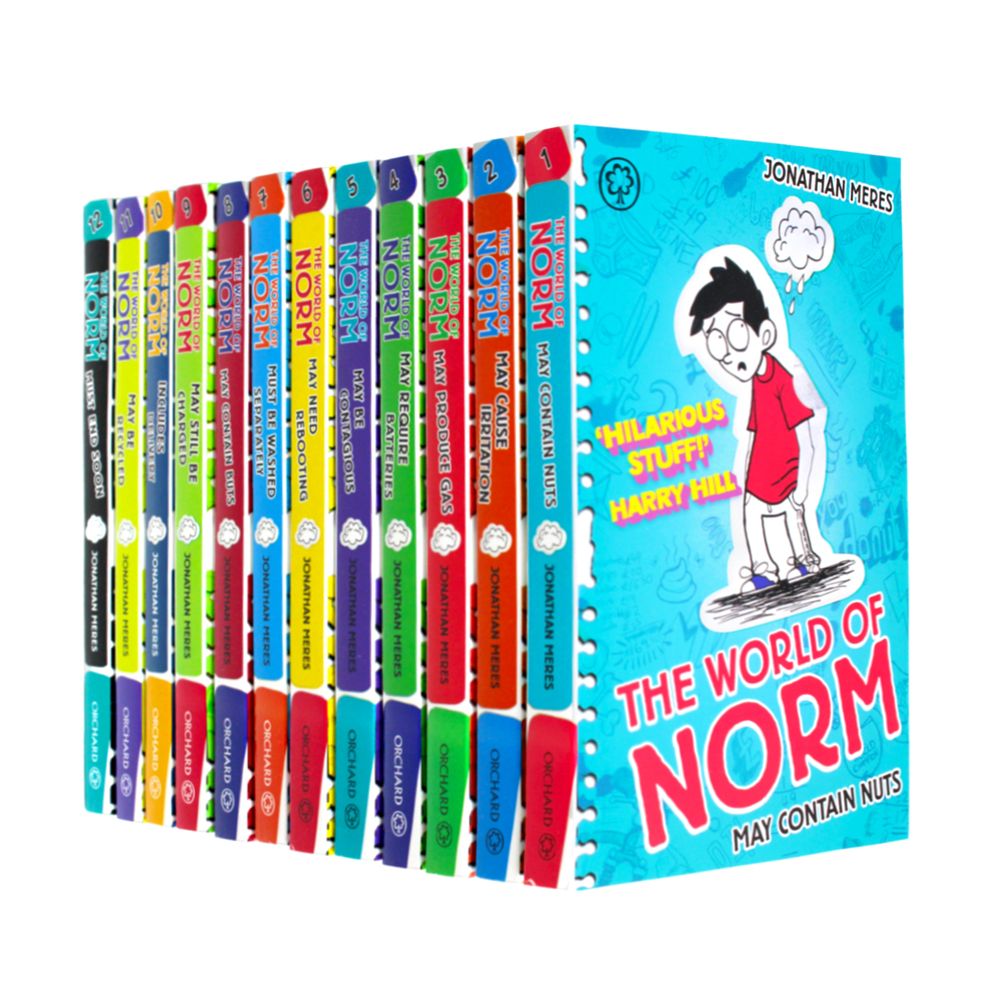 World of Norm Series Books 1 - 12 Complete Collection By Jonathan Mere ...