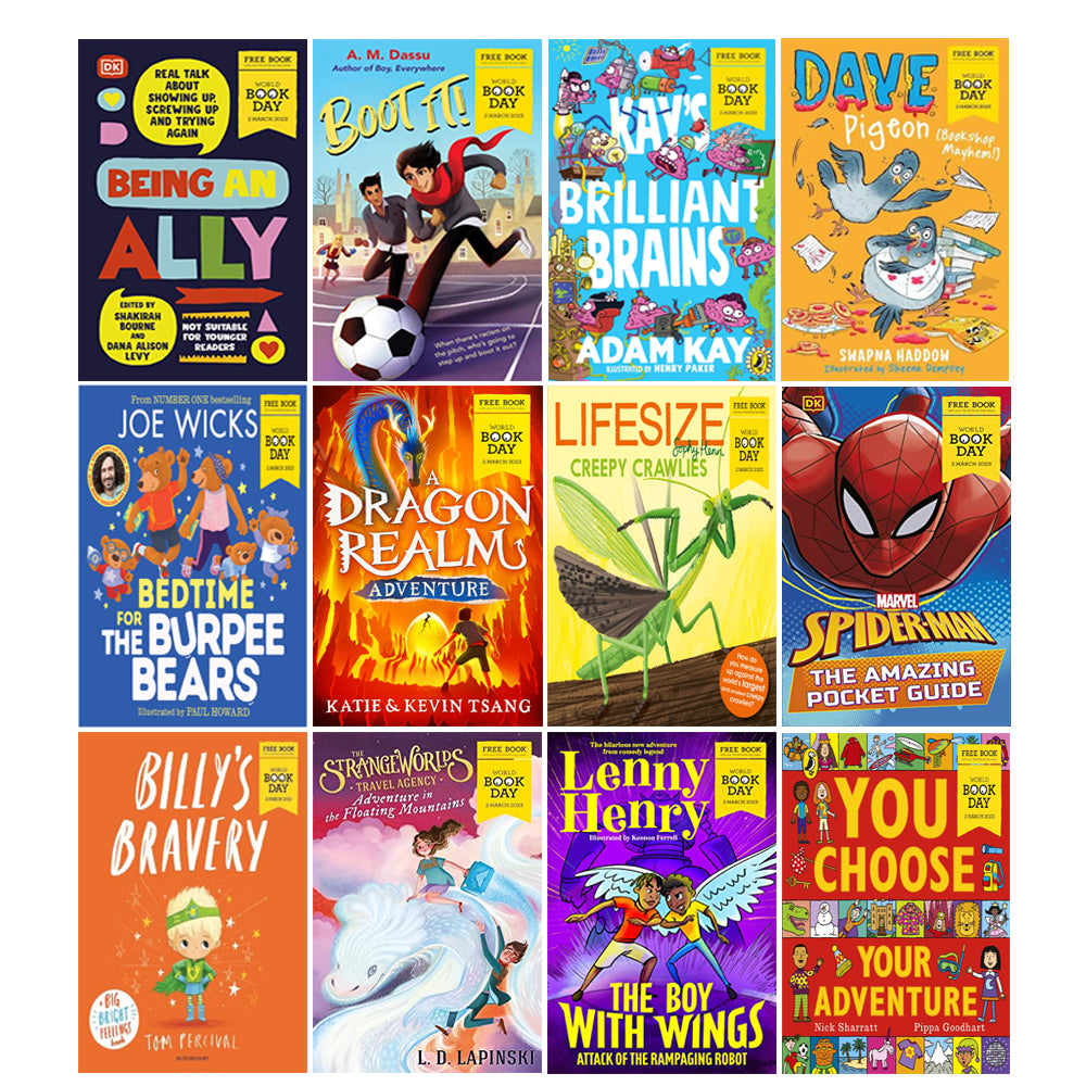 Set of World Book Day 2023 Collection 8 Books Set – Lowplex