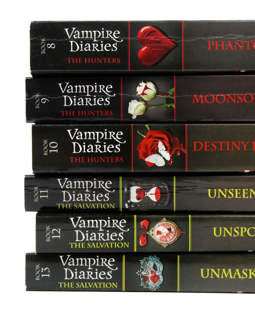 Vampire Diaries Collection 6 Books Set (vol 8 to 13) by L. J. Smith (T ...