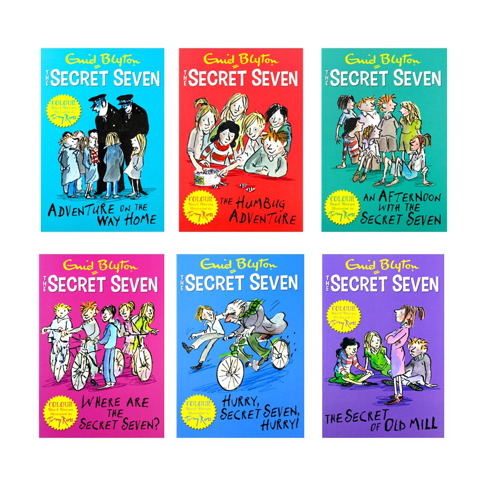 Enid Blyton The Secret Seven Short Story Collection 6 Books Box Set (A ...