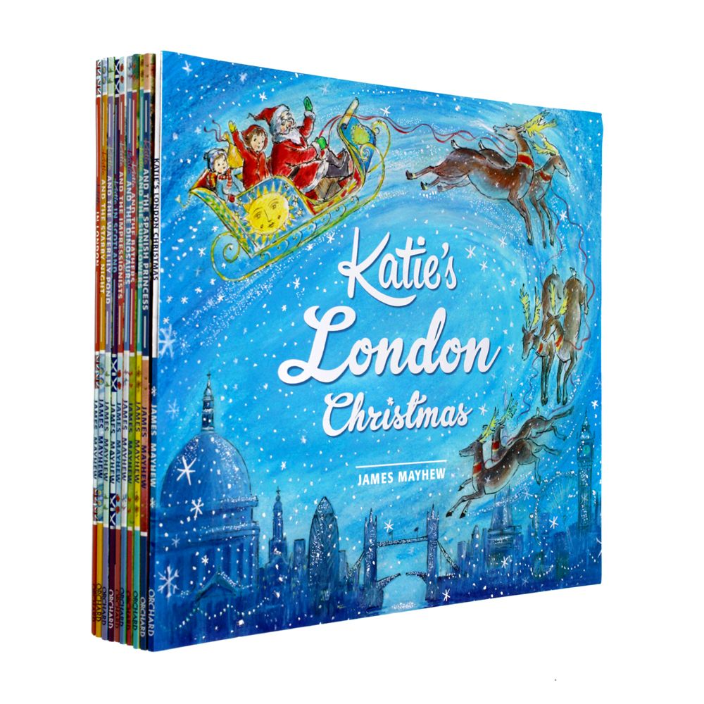 James Mayhew Katie Series 10 Books Collection Set Pack Inc London, Chr ...