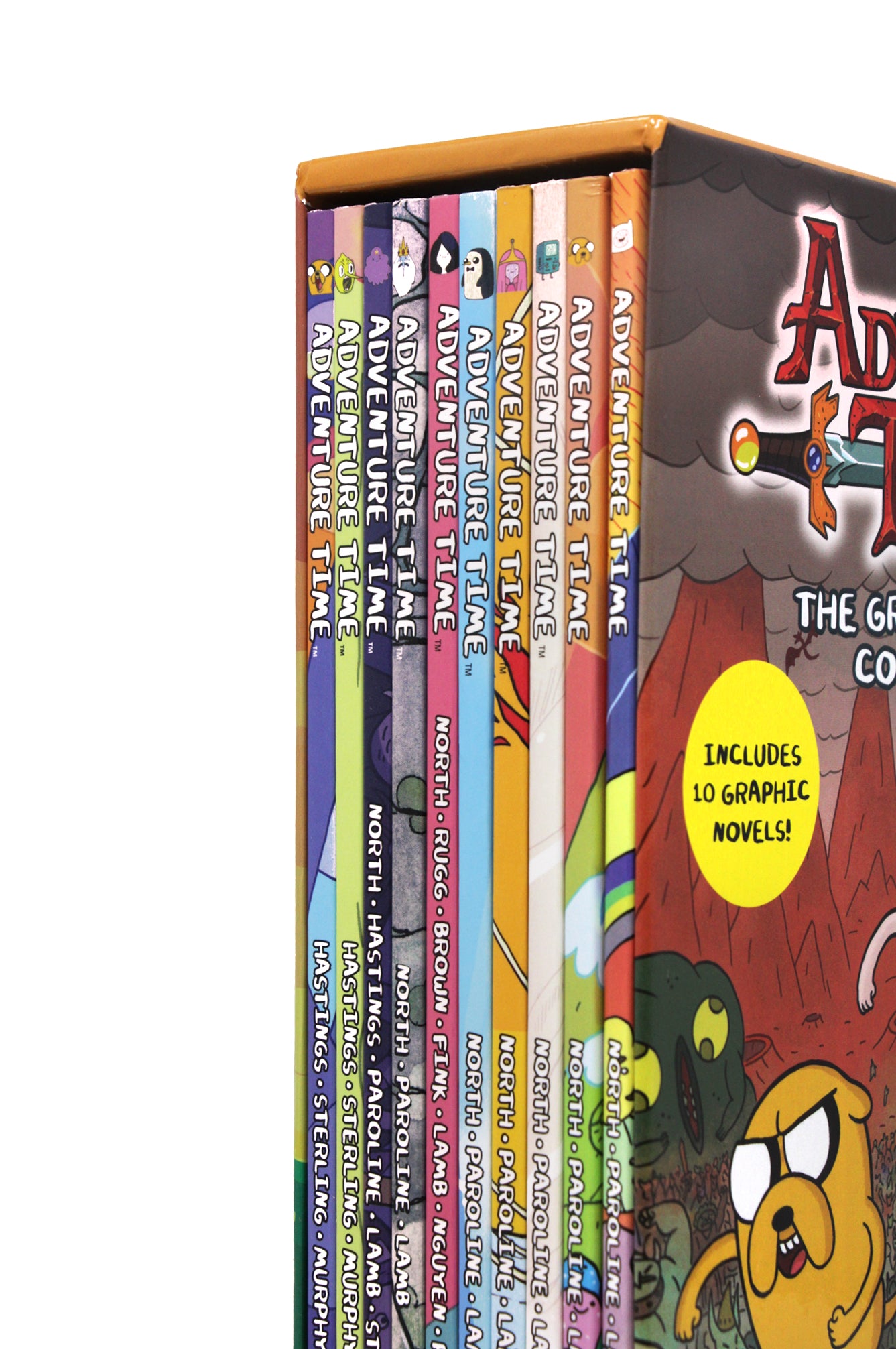 Adventure Time The Graphic Novel Collection Volumes 1 - 10 Books Colle ...